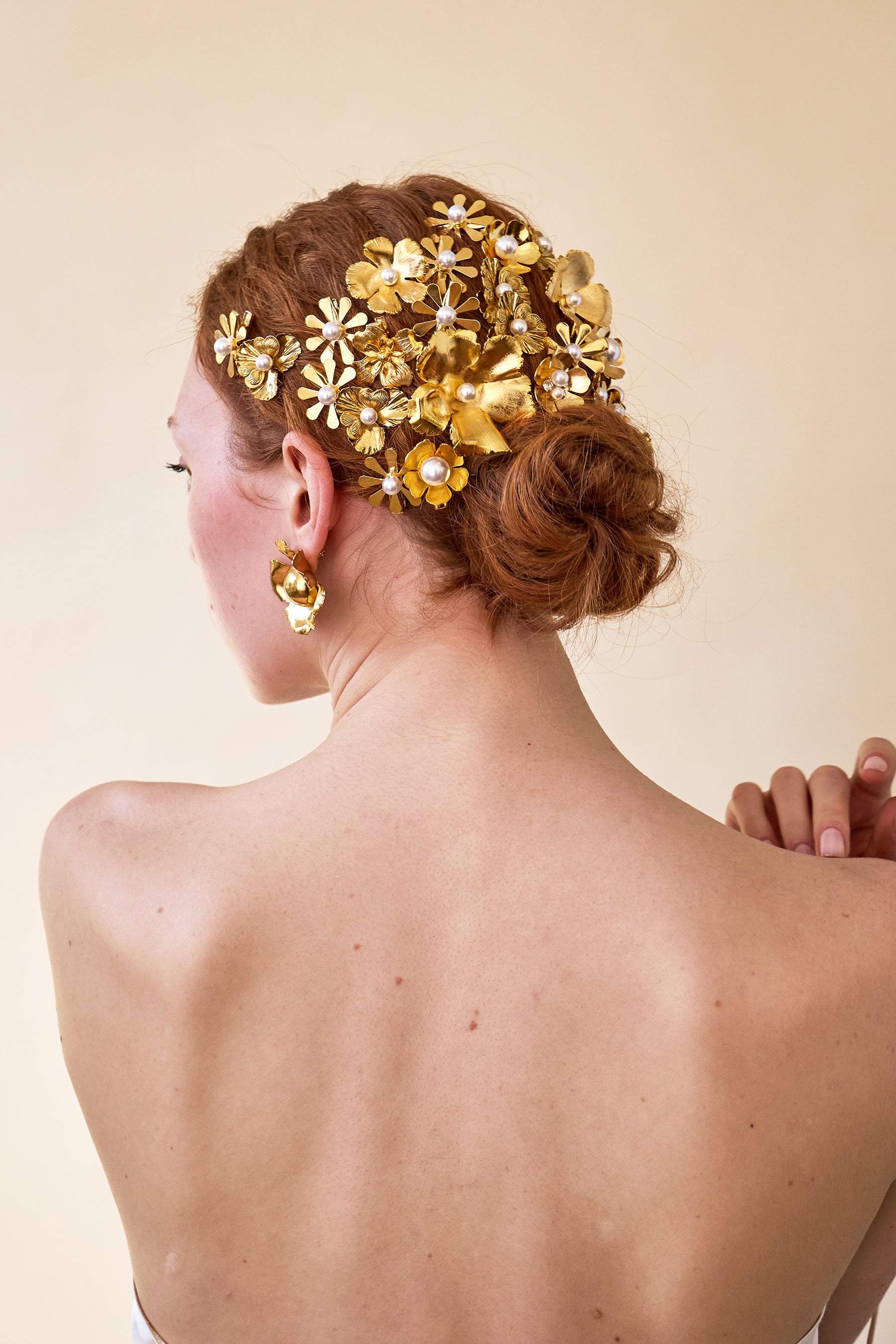 Alexandra Flower Clip Set of 3 | LELET NY