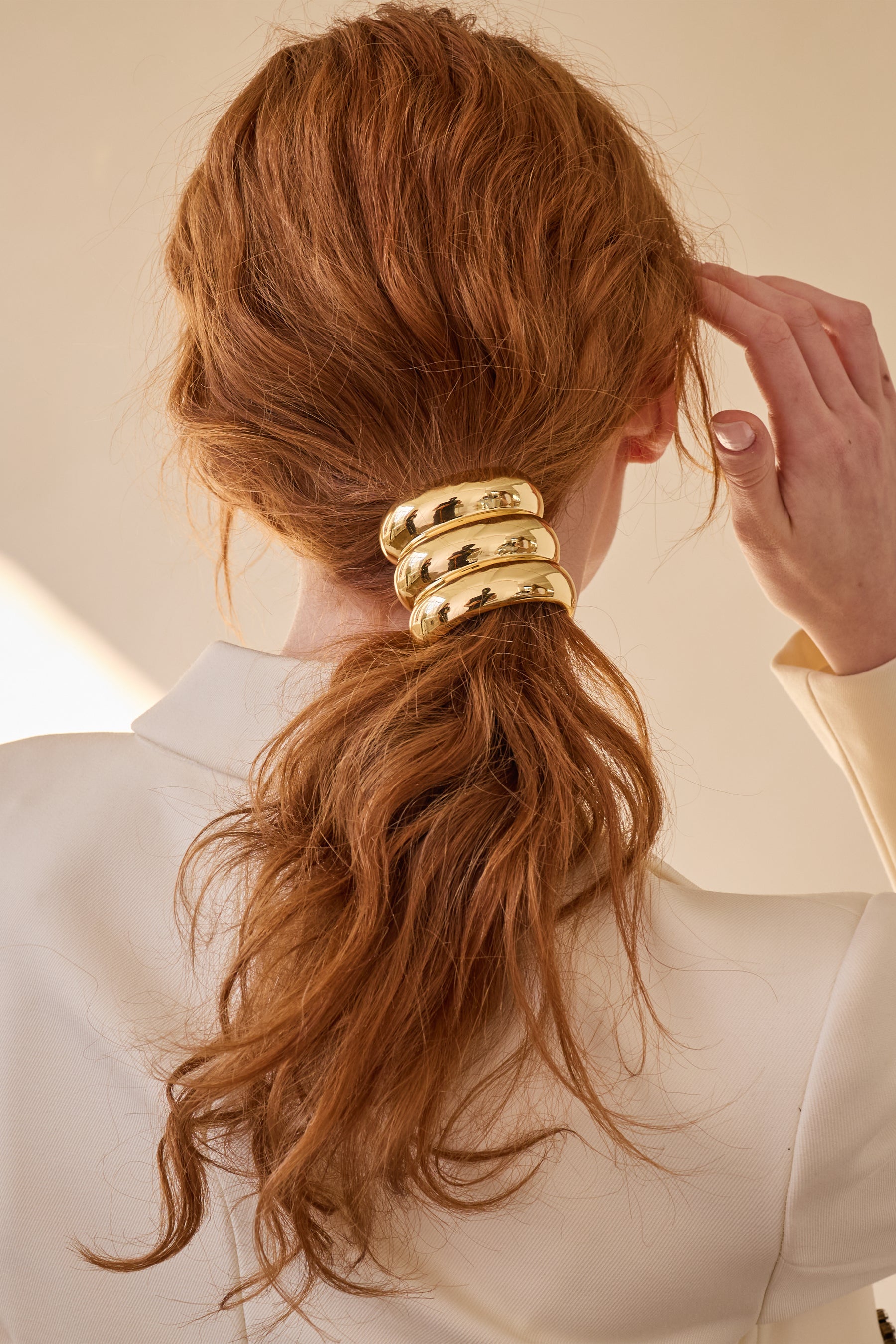 Glossy Triple Arch Pony Cuff | LELET NY
