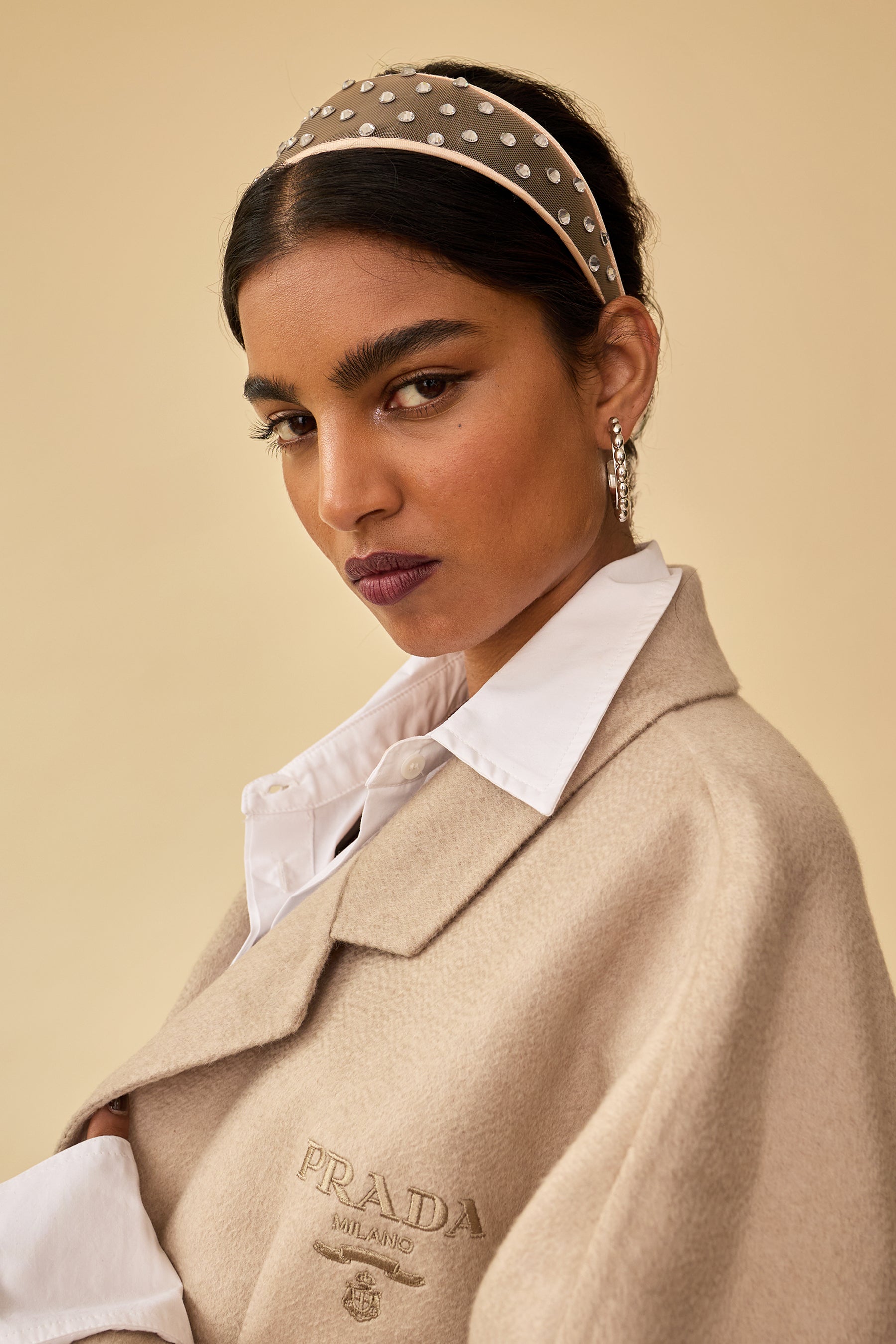 Giselle Crystal Headband | LEELT NY – LELET NY