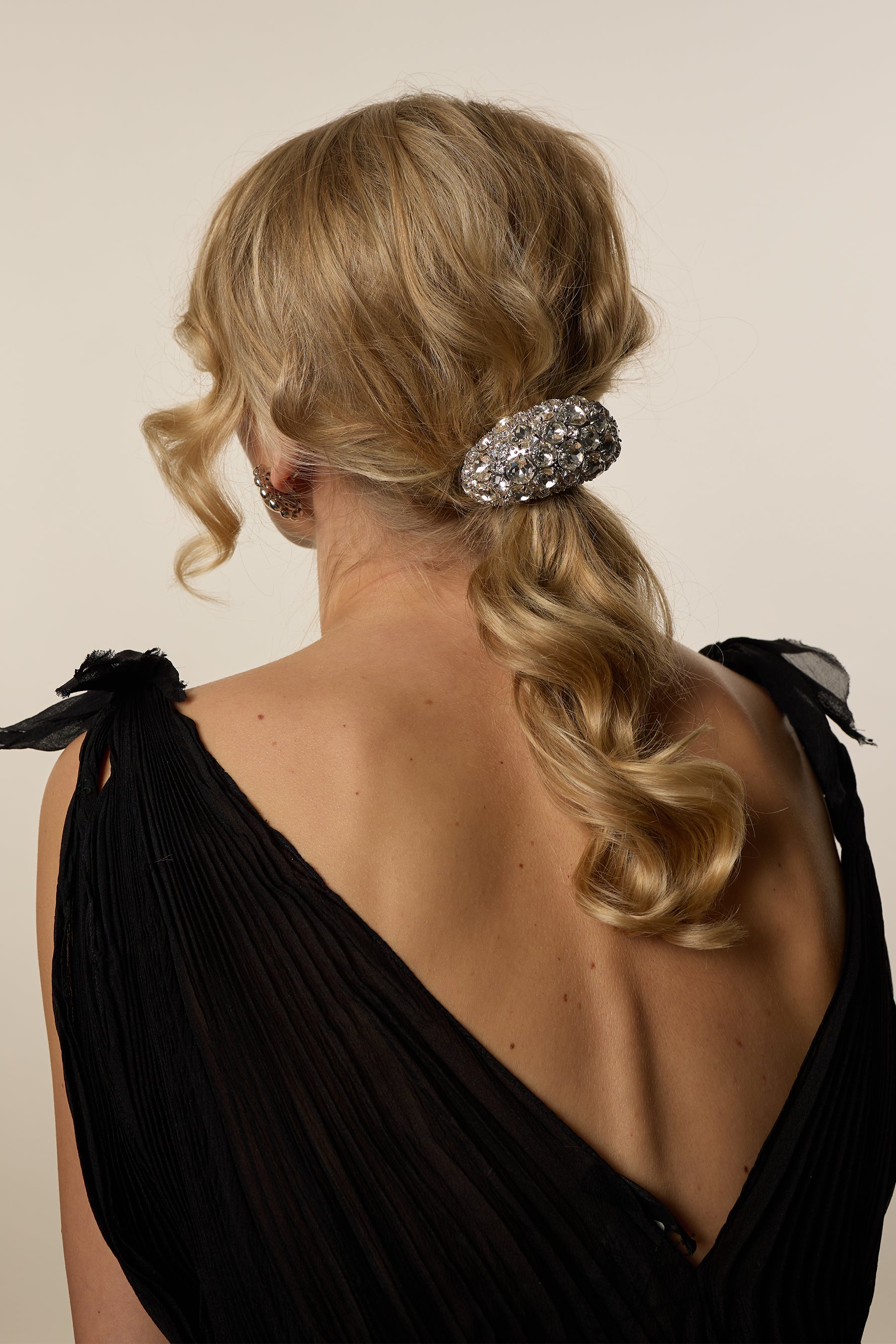 Crystal Pave Dome Pony Cuff | LELET NY