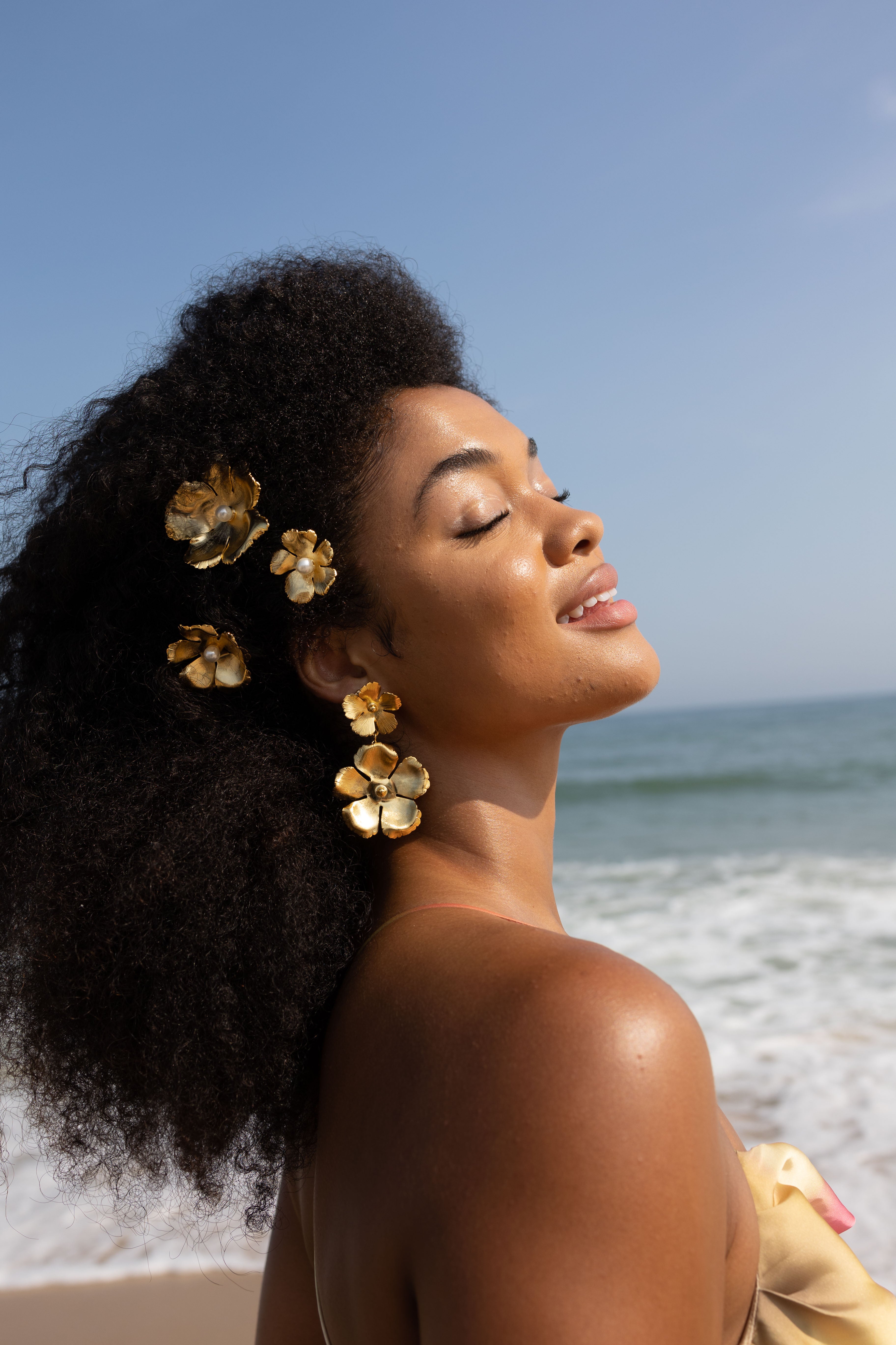 Eden Floral Comb Set | LELET NY