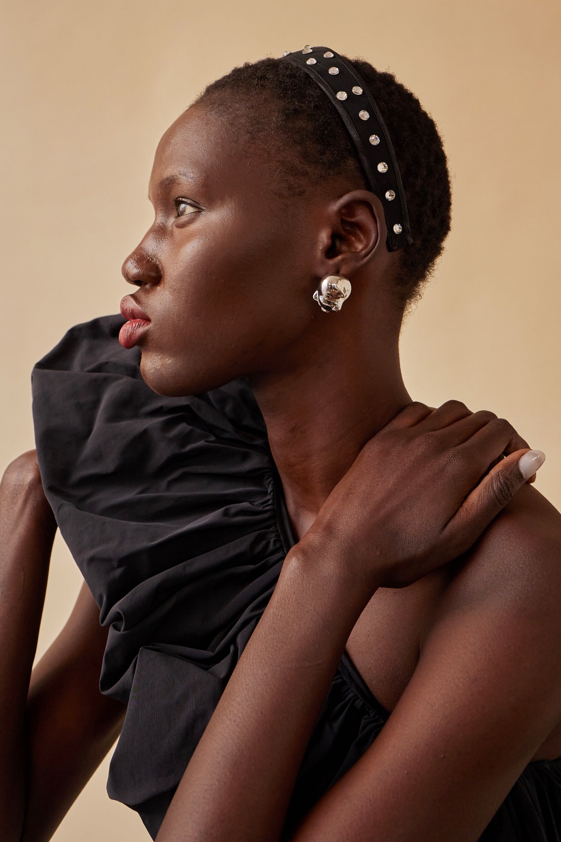 Giselle Crystal Headband | LEELT NY – LELET NY