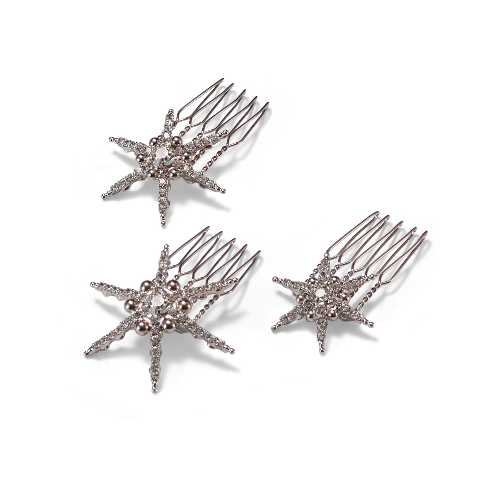 Venus Crystal Comb Set of 3 | LELET NY