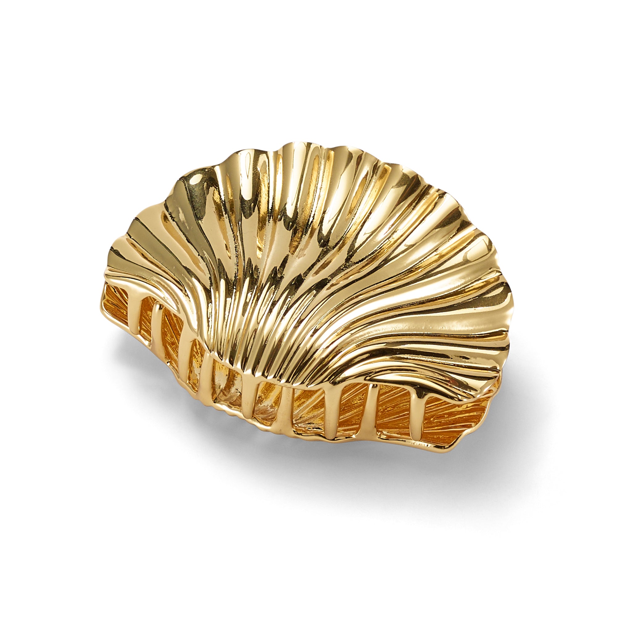Glossy Shell Metal Claw Clip | LELET NY