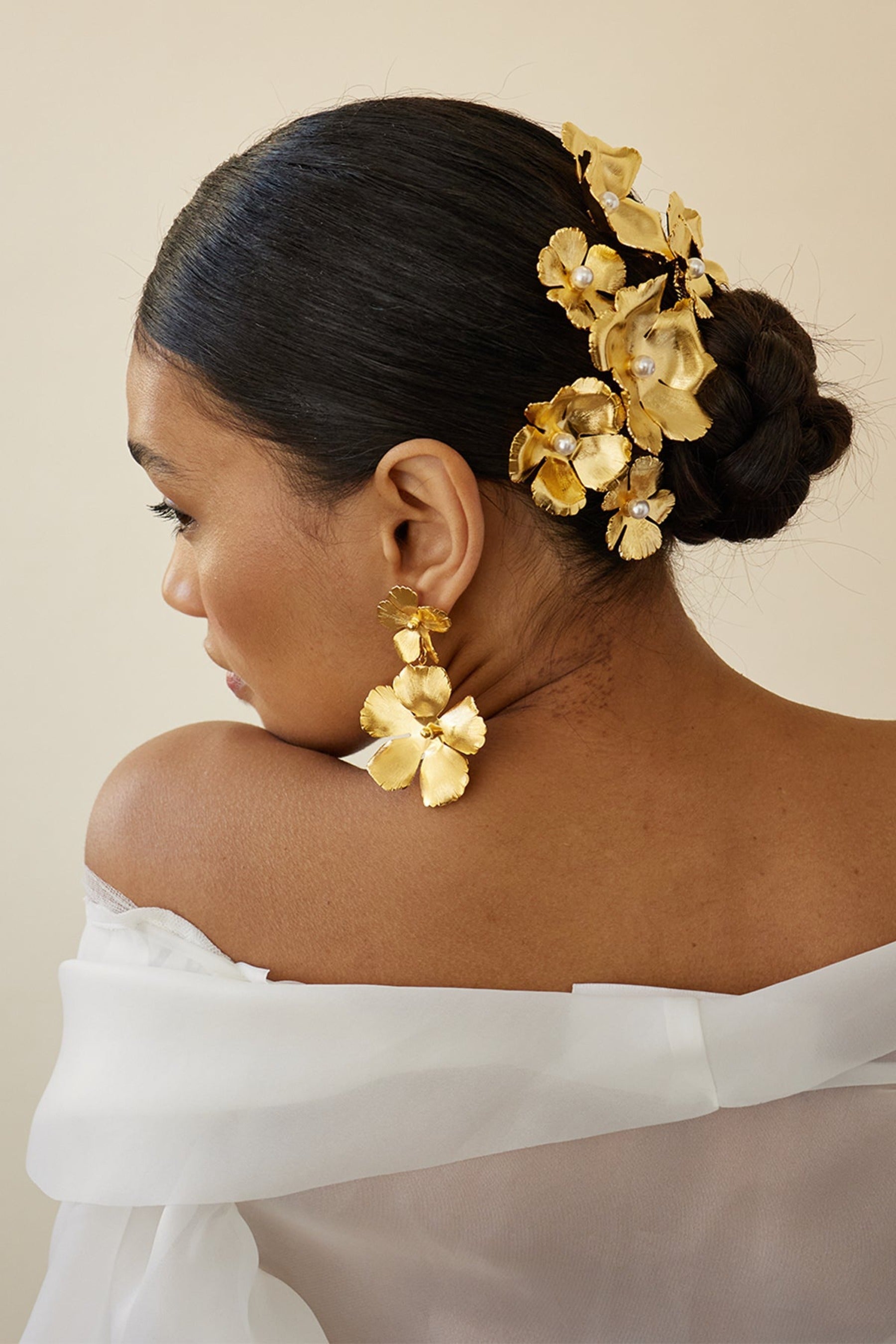 Eden Floral Comb Set | LELET NY