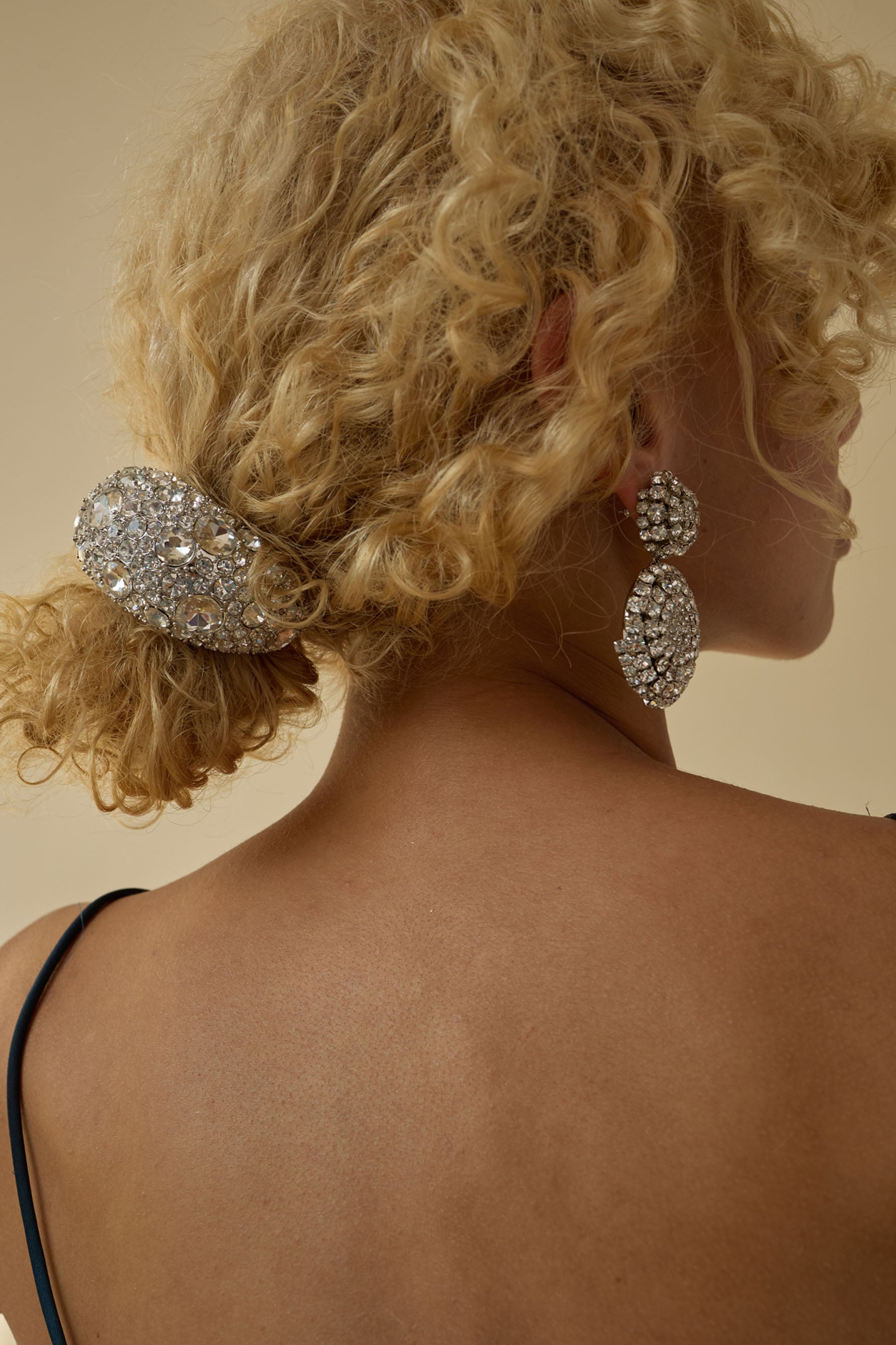 Crystal Pave Dome Pony Cuff | LELET NY