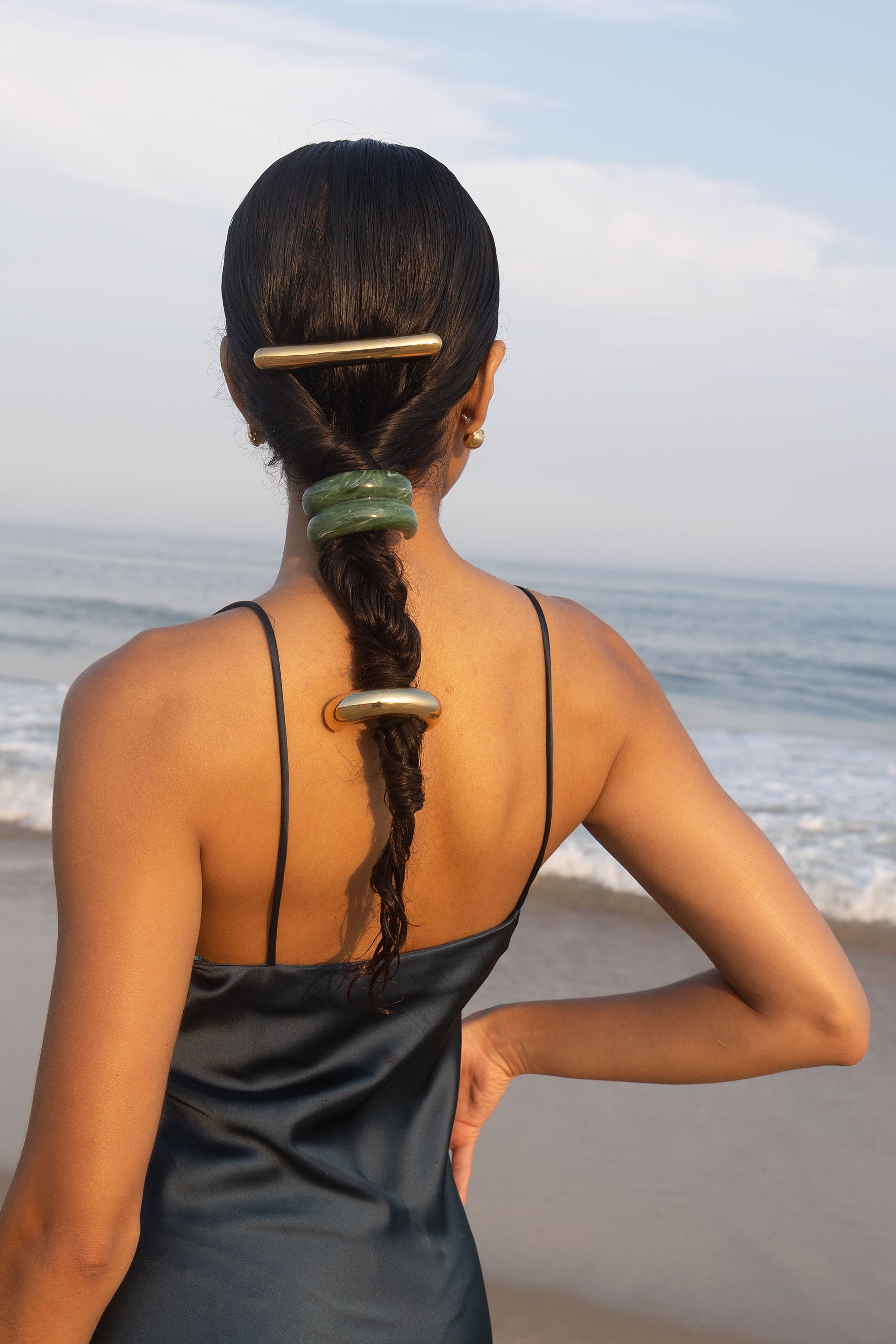 Elongated Bar Barrette | LELET NY